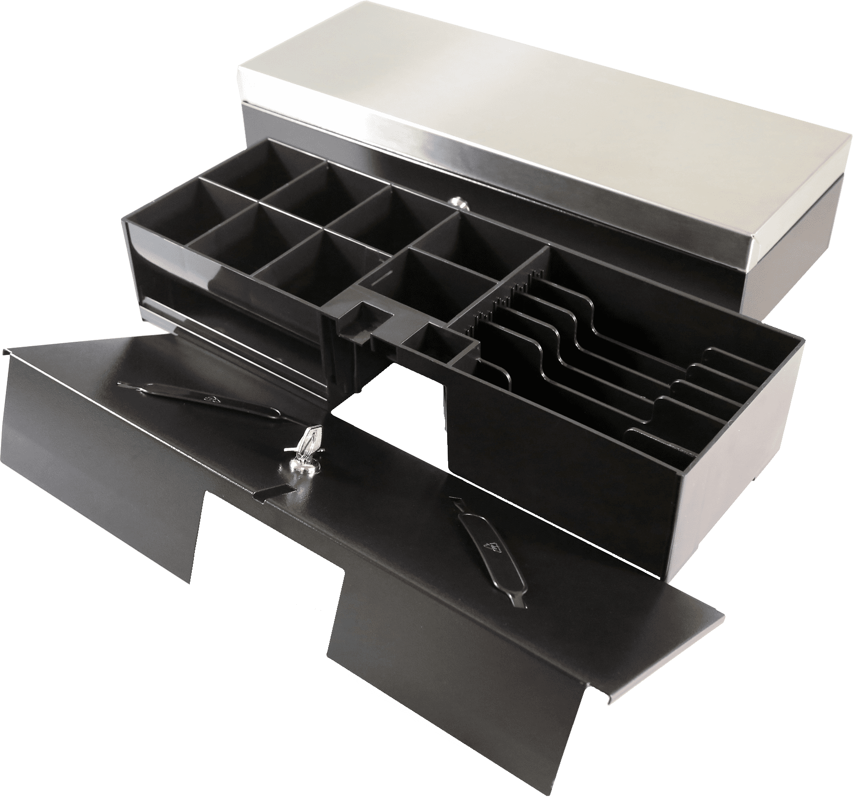 FT-460S Heavy Duty Flip Top Cash Drawer with Stainless Steel Lid - DCS ...